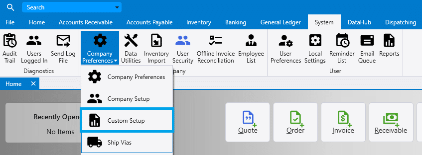 Transaction Header Tab Stops Paradigm Erp By Paragon Documentation