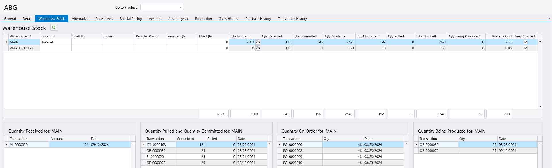 Inventory Count Columns (Warehouse Quantities) – Paradigm ERP by ... Inventory Count Columns (Warehouse Quantities) – Paradigm ERP by ...